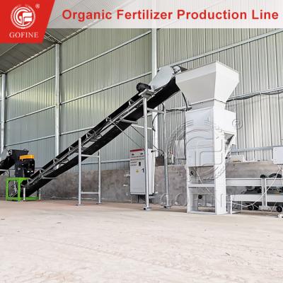 China Organic Fertilizer Production Equipment CE Certified 1000 Model Automated Powder Line for sale