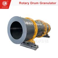 China Rotary Drum Granulator Fertilizer Machine 1-20T/H Capacity for Organic NPK Compound Fertilizer Production for sale