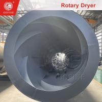 China Professional Stainless Steel Rotary Drum Dryer 1-2T/H Capacity 7.5kW for Fertilizer Production Line for sale