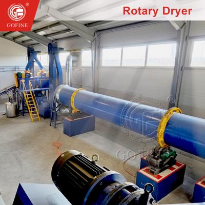 China FD-100 Rotary Drum Drying Equipment for Fertilizer Production - 6t Capacity with 50-150℃ Drying Temperature for sale