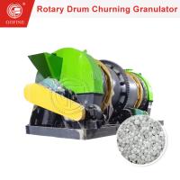 China Rotary Drum Churning Granulator 1-20 t/h NPK Compound Fertilizer Production Line CE for sale