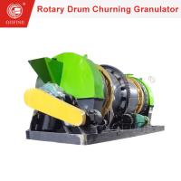 China Gofine Rotary Drum Churning Granulator 1-20 t/h Capacity for Organic Compound Fertilizer Production Line for sale