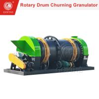 China Rotary Drum Churning Granulator Design Fertilizer Production Equipment for sale