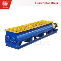 China Gofine Double Shaft Paddle Concrete Mixer - 3-6 t/H Capacity, 7.5 kW Power, 380V Industrial Grade for sale