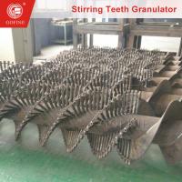 China Stirring Teeth Organic Fertilizer Chicken Manure Granulator Machine for sale