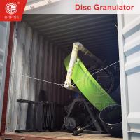 China 1-2t/h Disc Granulator Machine Wet Granulator for Fertilizer Production Line 3-8mm for sale