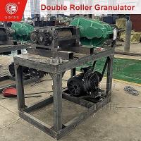 China 1-2T/H Producing Capacity Double Roller Fertilizer Granulator With 300x150mm Rollers for sale