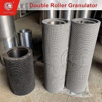 China 1-2T/H Producing Capacity Double Roller Fertilizer Granulator With 300x150mm Rollers for sale
