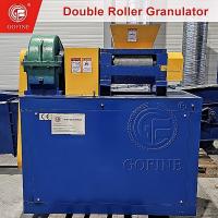 China Double Roller Press Granulating Machine 300x150mm 15kw for Natural Temperature Granulation for sale