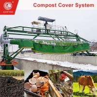 China Commercial Compost Cover System Organic Fertilizer Compost Machine for sale