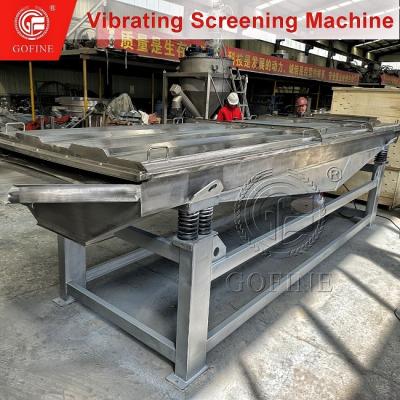 China ZS1x3 Vibrating Screening Machine for Fertilizer Production - 1-4 Tons/Hour Capacity, 1.5kw Power, Stainless Steel Construction for sale