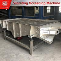 China High-Efficiency Chicken Manure Particle Vibrating Screening Equipment | 1-4 Tons/Hour Capacity | 1.5kw Power for sale