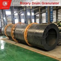 China Automated Rotary Fertilizer Granulator 1-20T/H Capacity for Round Ball Organic Compound Production for sale