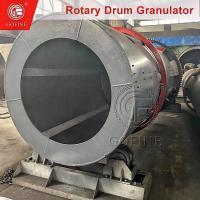 China Automated Rotary Fertilizer Granulator 1-20T/H Capacity for Round Ball Organic Compound Production for sale