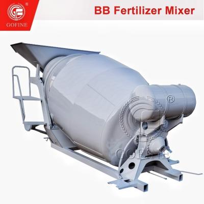 China Stainless Steel Fertilizer Mixer 1-2 T/H 380V for Organic and Compound Fertilizer Production for sale