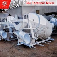 China Gofine 5m3 Bulk Blending Fertilizer Mixer 380V PLC Control Organic Compound Fertilizer Production Line for sale