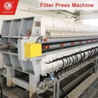 China Gofine GF100 Automatic Plate and Frame Filter Press | 0.5-1.5 MPa Filtration Pressure | 98% Moisture Content Handling for sale