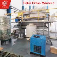 China Industrial Automatic Filter Press Machine 30mm Cake Thickness 1.5-3kW Power for Solid-Liquid Separation for sale