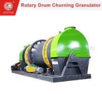 China Wet Granulation Rotary Drum Churning Granulator 18.5kw 90% Granulating Rate for sale