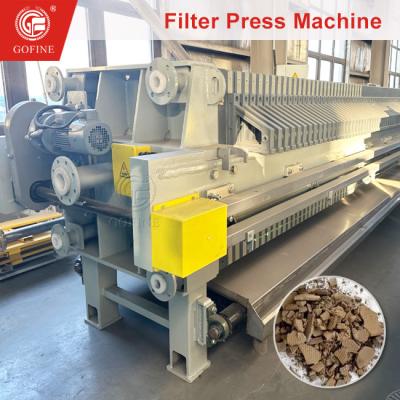 China Gofine GF100 High Pressure Filter Press - 0.5-1.5 Mpa Automatic Solid-Liquid Separation Equipment for sale