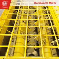 China High Speed Rotating Fertilizer Mixing Machine - 7.5 Kw Power, 3-6 t/H Capacity, 45 RPM Dual Shaft Blender for sale