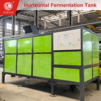 China Organic Fertilizer Production Machine 5-15m3 Day Horizontal Fermentation Tank with Real Time Monitoring for sale