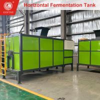 China Organic Fertilizer Production Machine 5-15m3 Day Horizontal Fermentation Tank with Real Time Monitoring for sale
