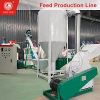 China Complete Animal Feed Pellet Production Line 1-20 Ton/h 55kw CE Certified for sale