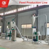 China Automated Feed Production Line With Fish Feed Manufacturing Machine for sale