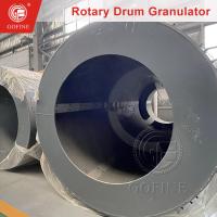 China Rotary Organic Fertilizer Granulator Machine 1-20T/H Round Ball Granules for sale