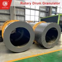 China Rotary Organic Fertilizer Granulator Machine 1-20T/H Round Ball Granules for sale