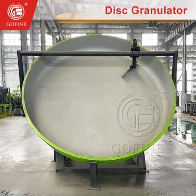 China Disc Granulator Production Line Wet Granulator 1-2t/h 5.5kw for Organic Fertilizer for sale