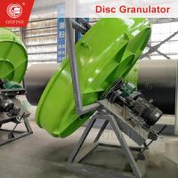 China Organic Fertilizer Granulator Machine For Round Granule Production for sale