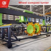 China Remote Controlled Automatic Fertilizer Compost Machine 10-30m Working Width 1.5-3m Turning Depth for sale