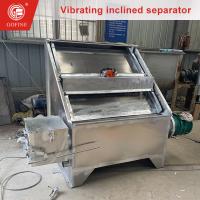 China 304 Stainless Steel Cow Dung Wet Dry Separator 11kw 600kg Solid Liquid Manure Machine for sale