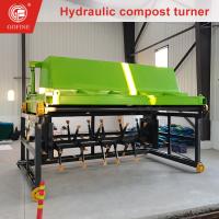 China 6m Wide Mixing Fermentation Organic Fertilizer Hydraulic Compost Turner for sale