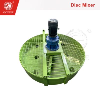 China Gofine PJ1800 Pan Mixer Feeder - 3-6t/H Capacity, 380V Industrial Fertilizer Mixing Equipment for sale