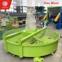 China Electric Drive Carbon Steel Fertilizer Blender - 3-6t/H Capacity, 380V, 1400kg Industrial Mixer for sale