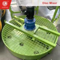 China Gofine PJ1800 Industrial Organic Fertilizer Mixing Machine 3-6 Tons/Hour Capacity 1400kg Carbon Steel Pan Mixer for sale