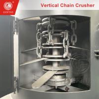 China 15kW Vertical Chain NPK Crusher for Organic Compound Fertilizer 304 Stainless Steel for sale
