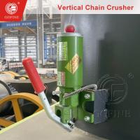 China 15kW Vertical Chain NPK Crusher for Organic Compound Fertilizer 304 Stainless Steel for sale