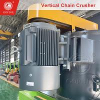 China Vertical Chain Crusher 15kw CE Certified Organic Fertilizer Crushing Machine for sale
