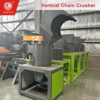 China Vertical Chain Crusher 15kw CE Certified Organic Fertilizer Crushing Machine for sale