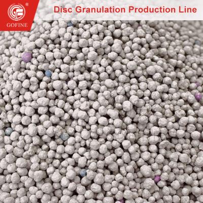 China Bentonite Cat Litter Production Line 1-5t/H Disc Granulator CE Certified for sale