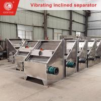 China Gofine X-20 Vibrating Inclined Screen Manure Separator 10-20 M³/h CE for sale