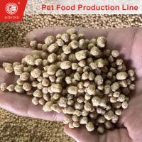 China Multifunctional Dog Food Extruder Pet Food Production Line 100-5000kg/Hour CE Certified for sale