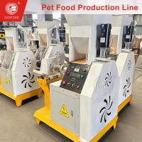 China Multifunctional Dog Food Extruder Pet Food Production Line 100-5000kg/Hour CE Certified for sale