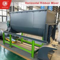 China Gofine 380V Carbon Steel Horizontal Ribbon Mixer | 2-8t/H Capacity for Fertilizer & Chemical Powder for sale