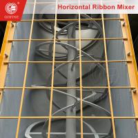 China Gofine 380V Carbon Steel Horizontal Ribbon Mixer | 2-8t/H Capacity for Fertilizer & Chemical Powder for sale