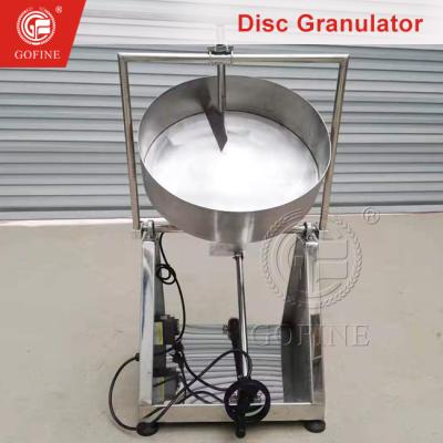 China Small Ceramsite Granulator 1000mm Disc PLC Controlled 0.3-0.5t/h for sale
